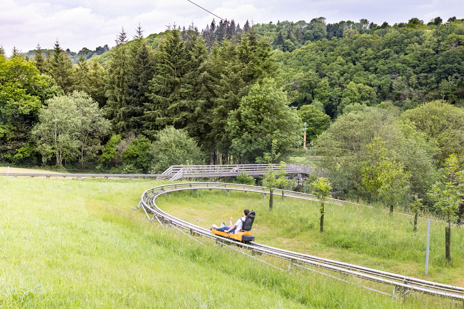 Luge sur rails chez Normandie Luge au Viaduc de la Souleuvre - Office ...